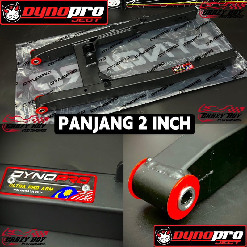 ‼️FREE COVER RANTAI‼️DYNOPRO ULTRA STANDARD SWING ARM PANJANG 2 INCH ...