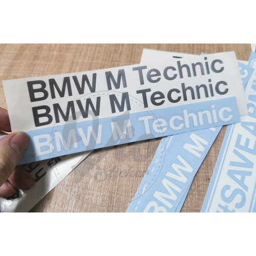 BMW M Technic Sticker / Decal (High Quality Sticker) | Shopee Malaysia