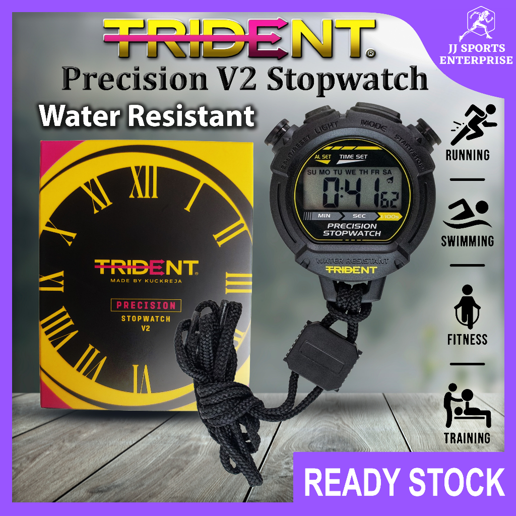 Trident Premium Precision V2 Stopwatch Sports Stopwatch Digital Running
