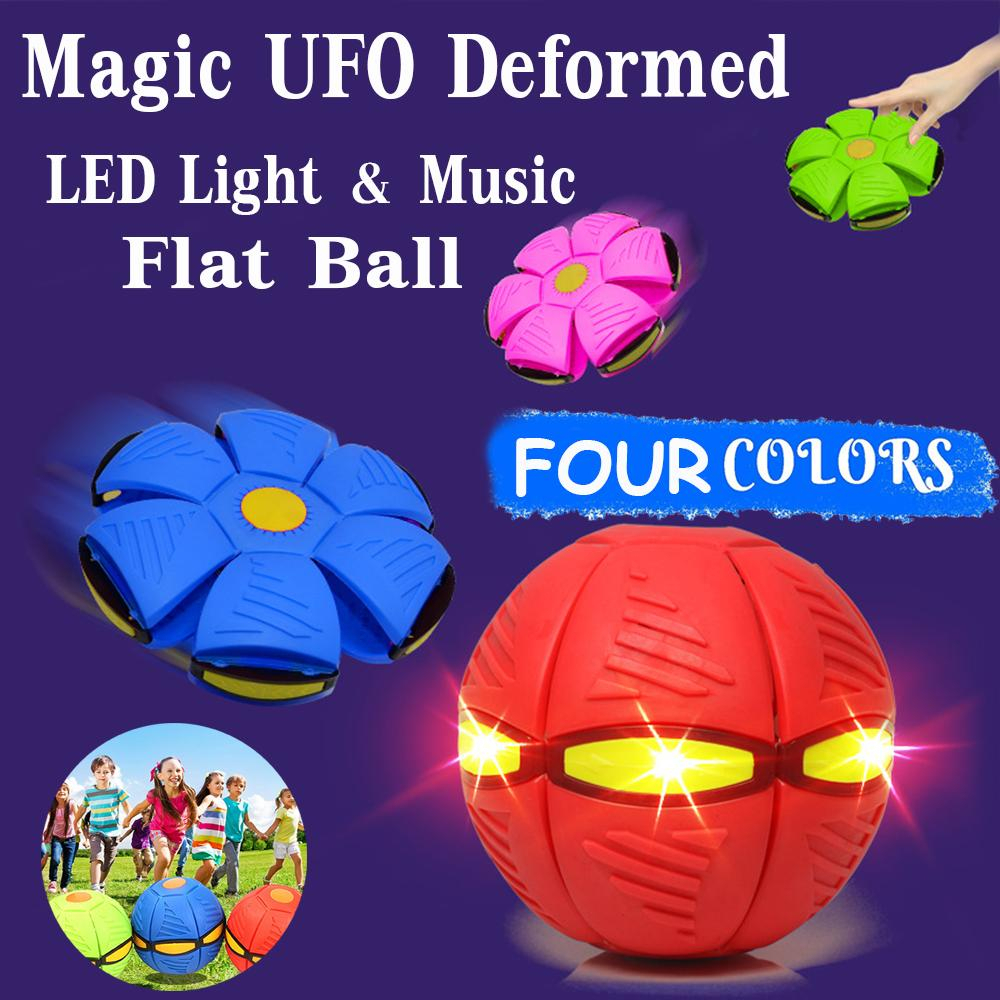 #Readystock 6 LED Bola Magic Flying Saucer Ball UFO Flying Ball Flat ...