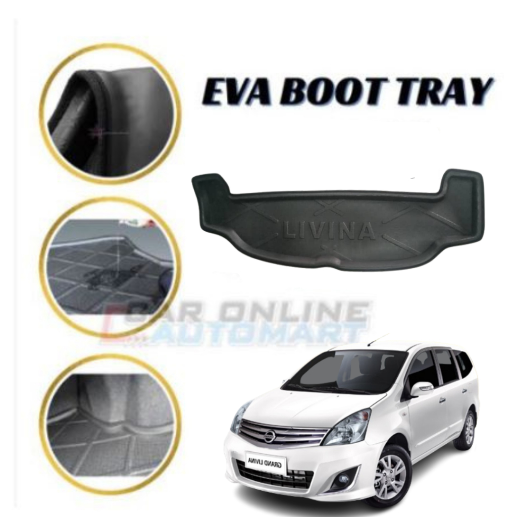 Cargo Dulang But Kereta For NISSAN LIVINA 2008-2018 EVA Copolymer Car ...