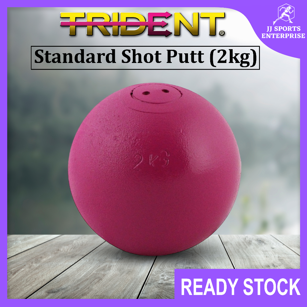 Trident Standard Shot Put Lontar Peluru (2kg) Trident Standard Shot ...