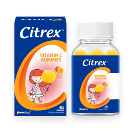 PHARMANIAGA CITREX VITAMIN C GUMMIES MANGO YOGURT FLAVOUR 60'S | Shopee ...
