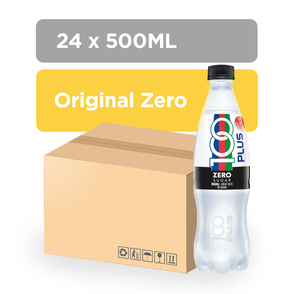 100PLUS Original Zero (500ml x 24) | Shopee Malaysia