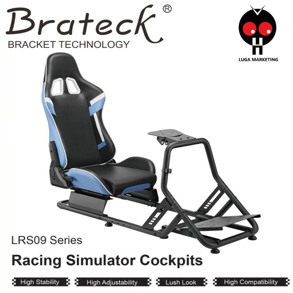 Brateck Racing Simulator Rig Cockpit LRS09-BS01 | Shopee Malaysia