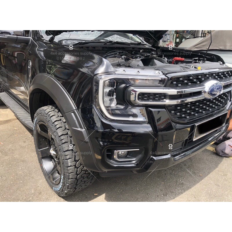 Ford Ranger 2022 T9 XL / XLT / Wildtrak (Material PP) Fender Arch ...