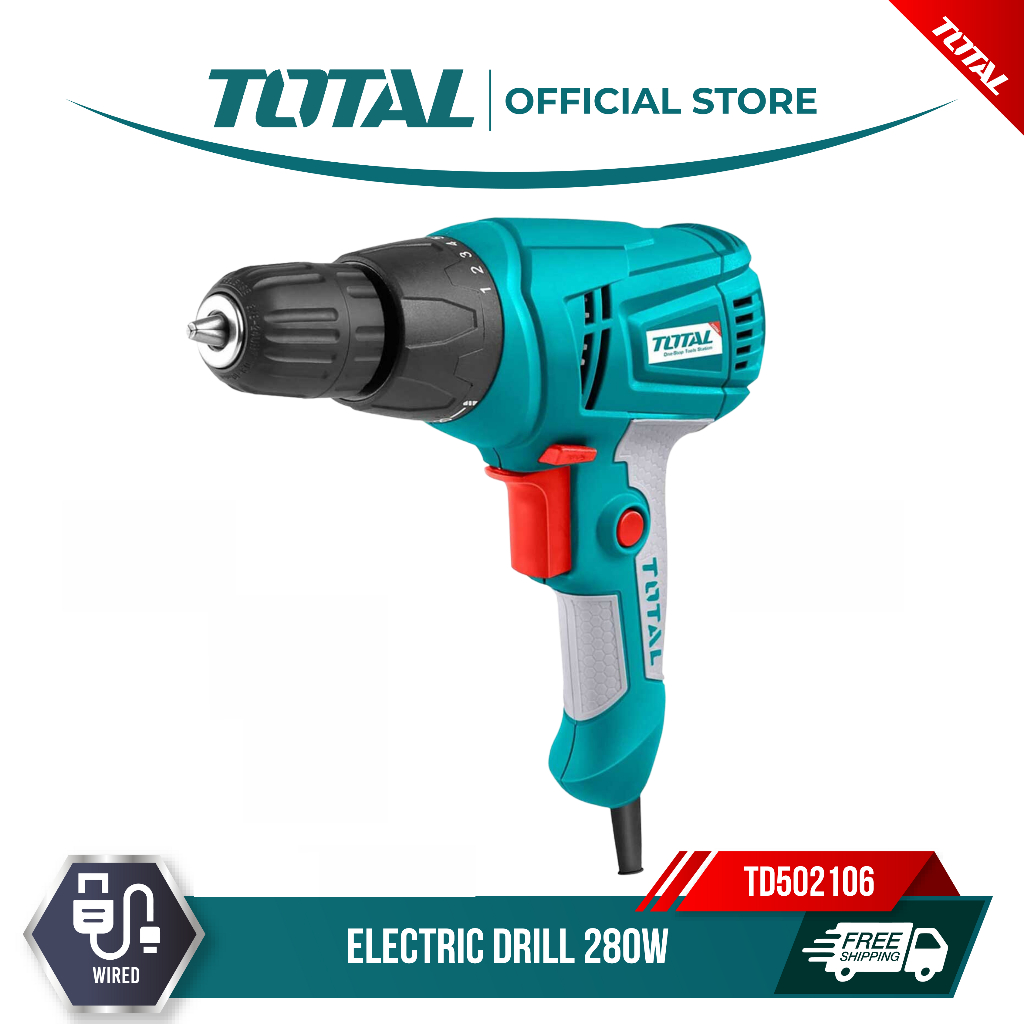 Total Electric Drill (280W) TD502106 | Shopee Malaysia