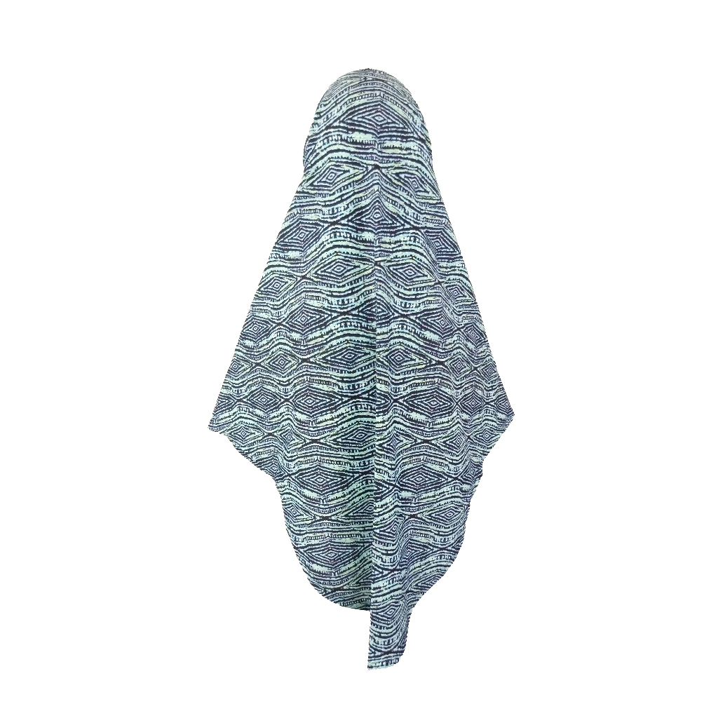 M1 Hijabs Tudung Instant Printed Corak Premium Colourful Batik Flower ...