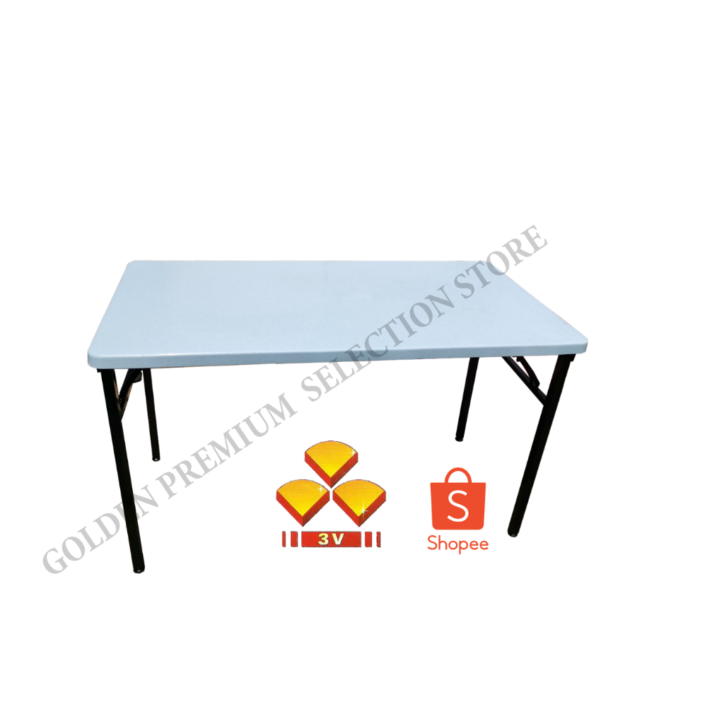 3V Plastic Banquet Table / Foldable Table / Meja Lipat | Shopee Malaysia