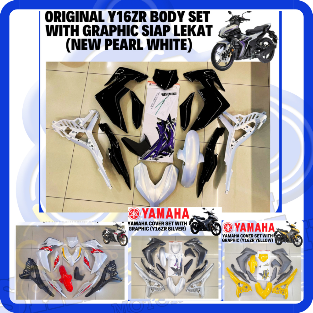YAMAHA COVER SET BODY SET ORIGINAL MOTOR Y16ZR 60TH ANNIVERSARY WITH ...