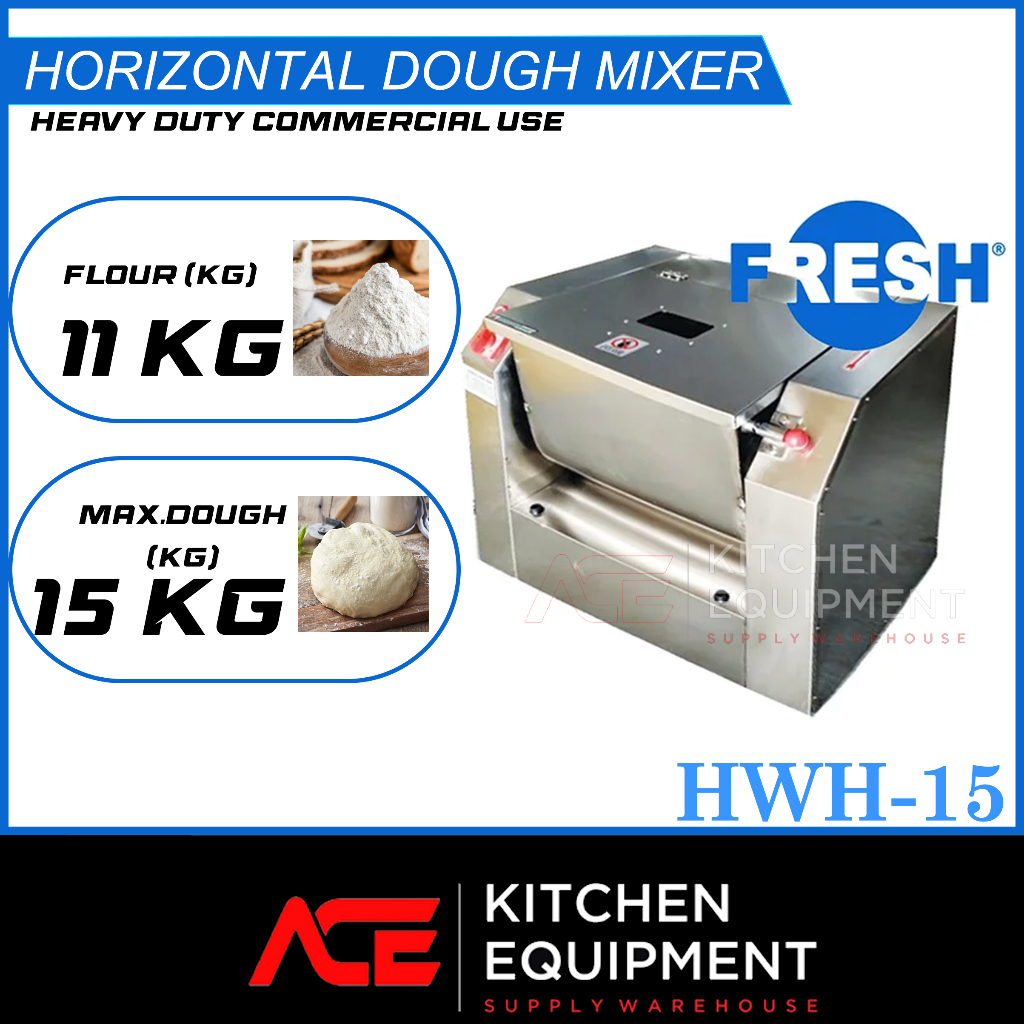 FRESH HWH-15 Dough Flour Mixer / Pengadun Tepung / Pengadun Doh ...