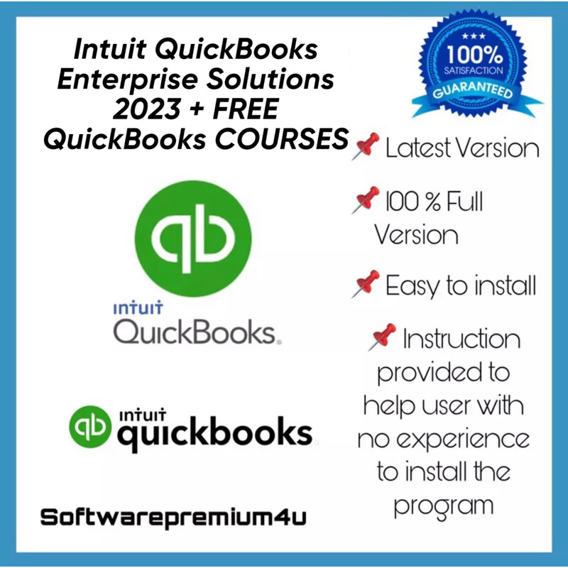 Intuit QuickBooks Enterprise Solutions/Accountant v23.0 R3 (2023) + FREE QuickBooks COURSES🔥 ...
