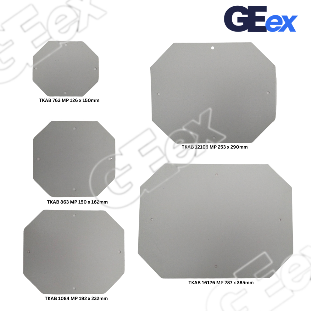 TKK Aluminium Junction Box Steel Base Mounting Plate Epoxy Coating ...