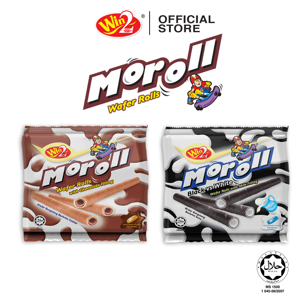 Win Win Moroll Wafer Rolls (108g/12g x 9 Packs) | Shopee Malaysia