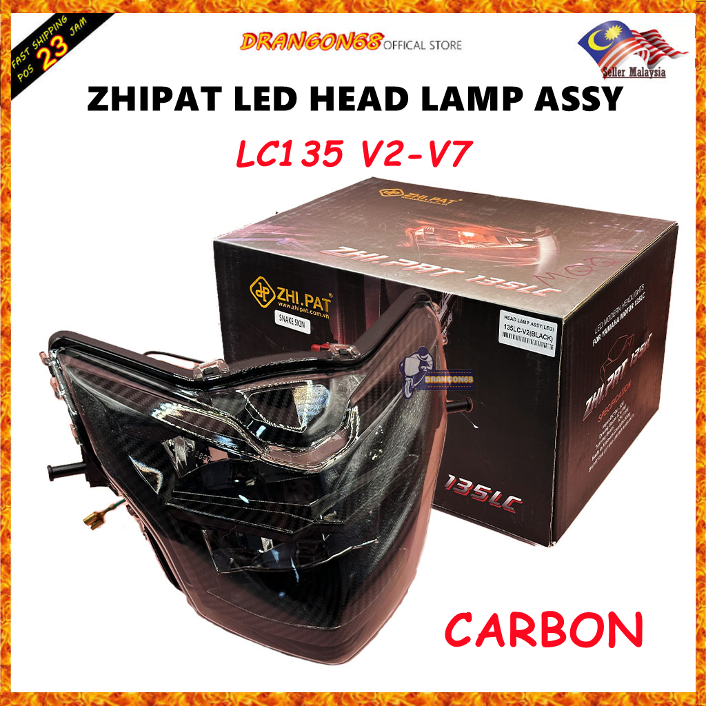 HEAD LAMP LC135 V2 V3 V4 V5 V6 V7 HEAD LAMP ASSY LED LC135 V2 | Shopee Malaysia