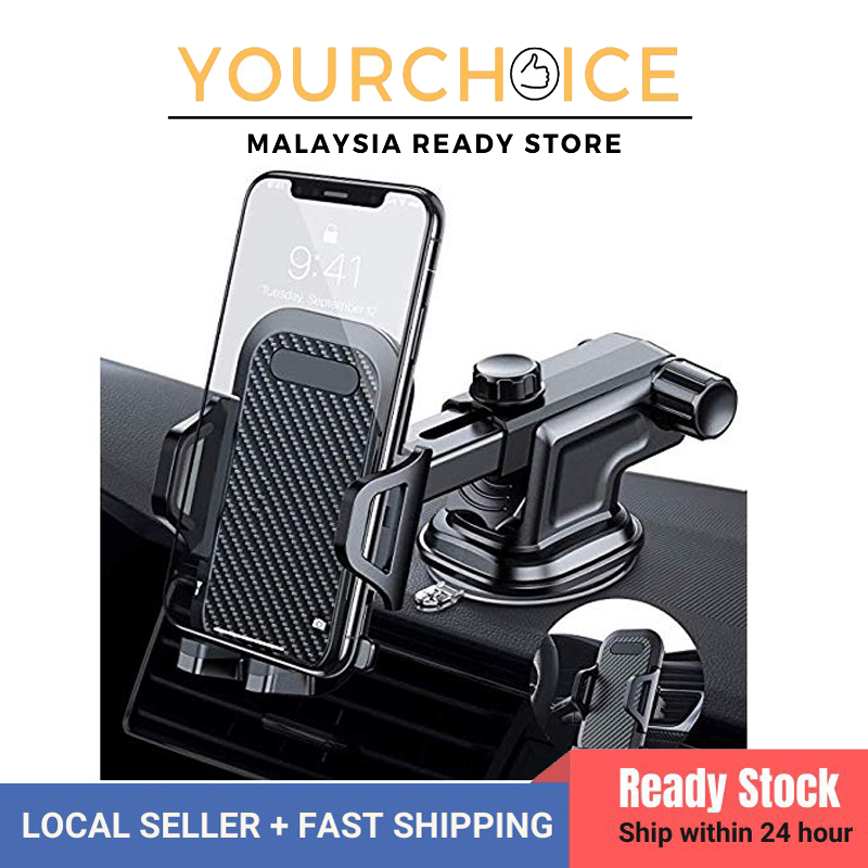 Car stand Phone holder 360 deg adjustable handphone stand Car ...