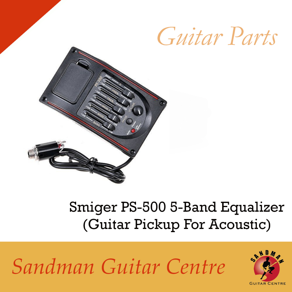 Smiger PS-500 5-Band Equalizer (Guitar Pickup For Acoustic) | Shopee ...