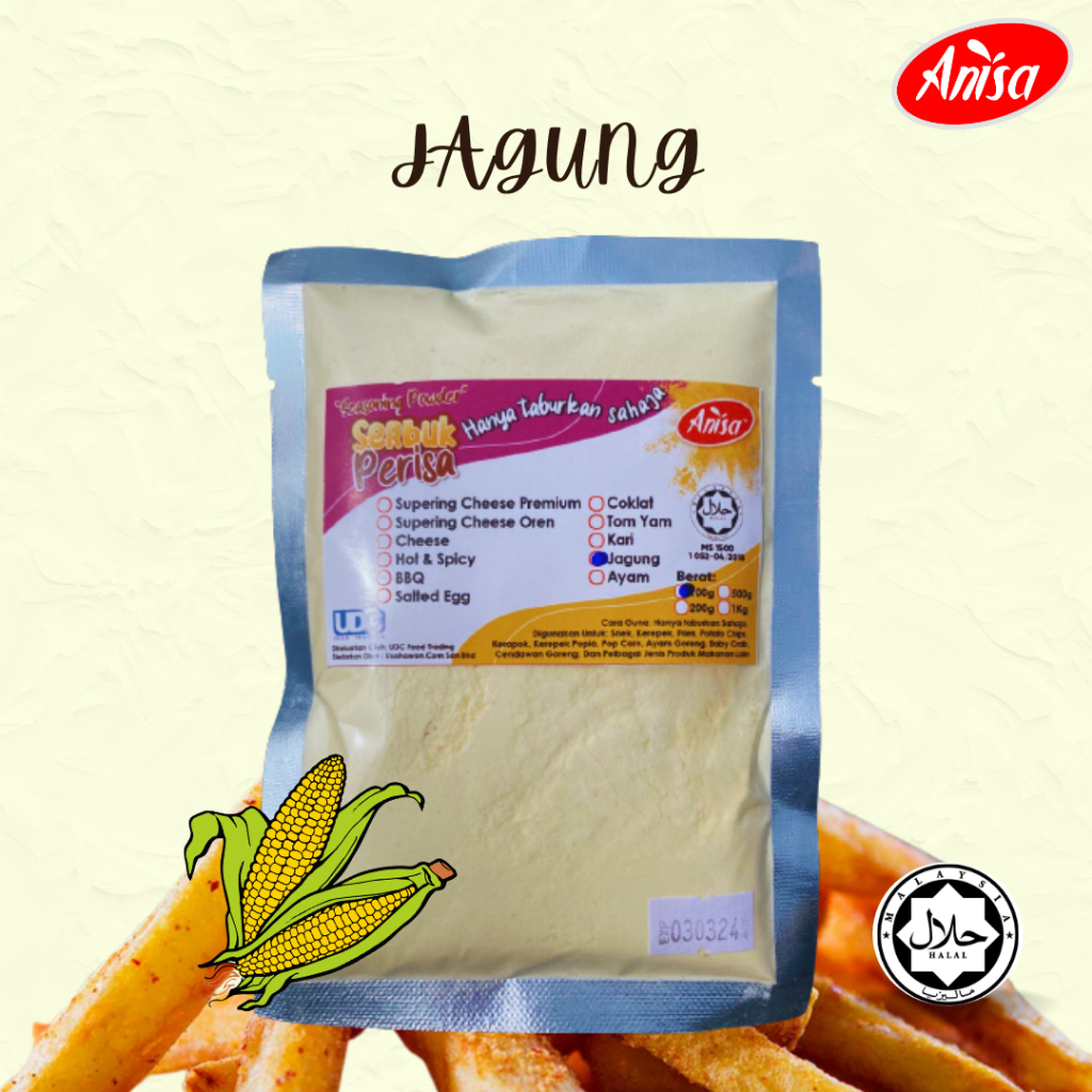 Serbuk Perisa Kerepek JAGUNG Viral!!! / Viral JAGUNG Seasoning Powder ...