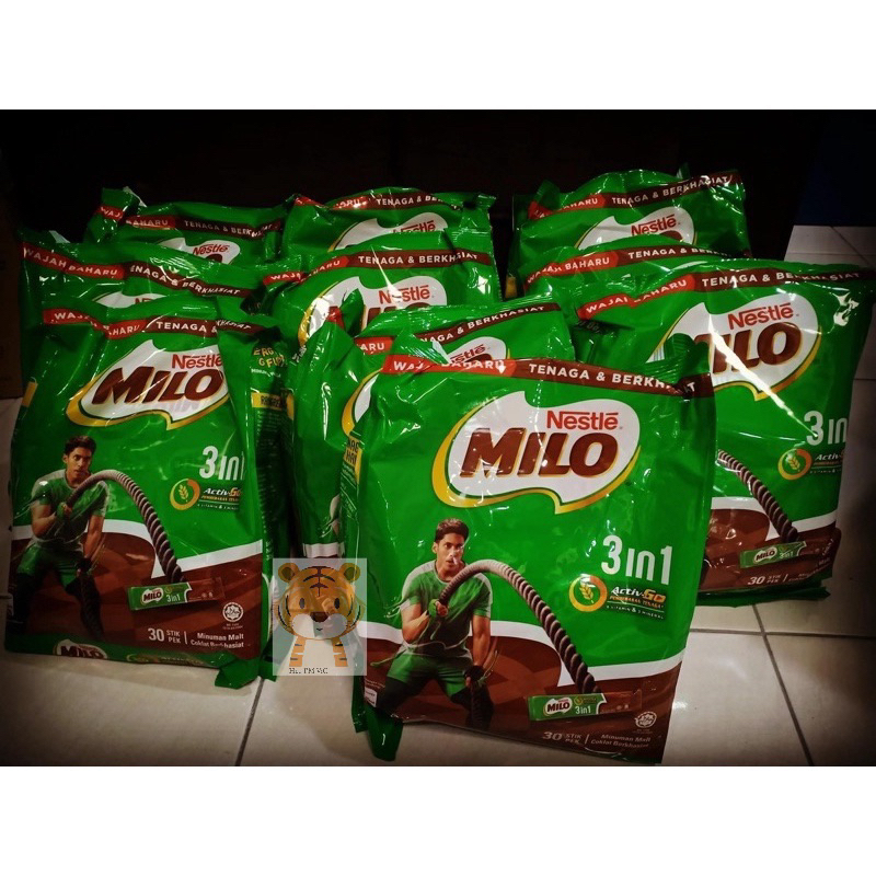 Nestlé MILO 3 in 1 ( 26 Sticks ) Per Pack 「 NEW PACKING 」 | Shopee Malaysia