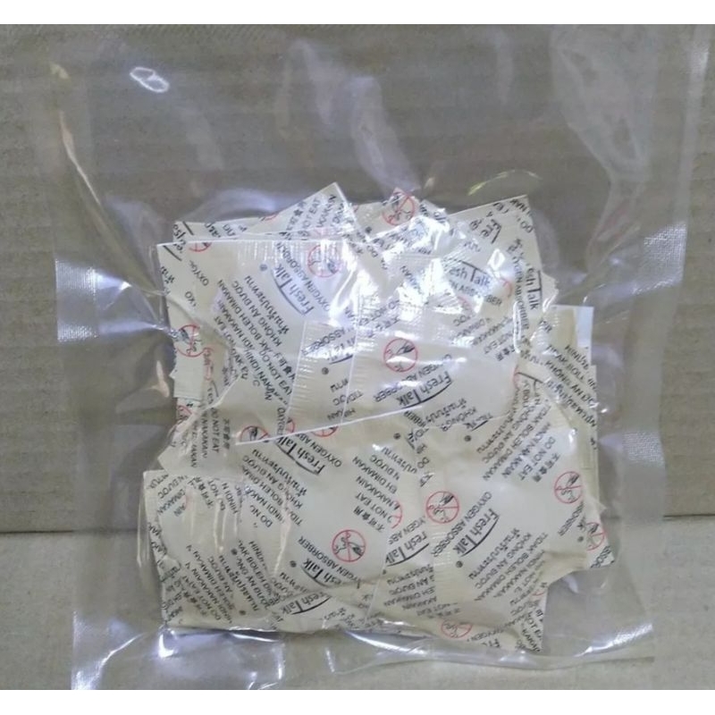 Fresh Talk 50cc Oxygen Absorber (80pcs) >> OKSIGEN MAKANAN | Shopee ...