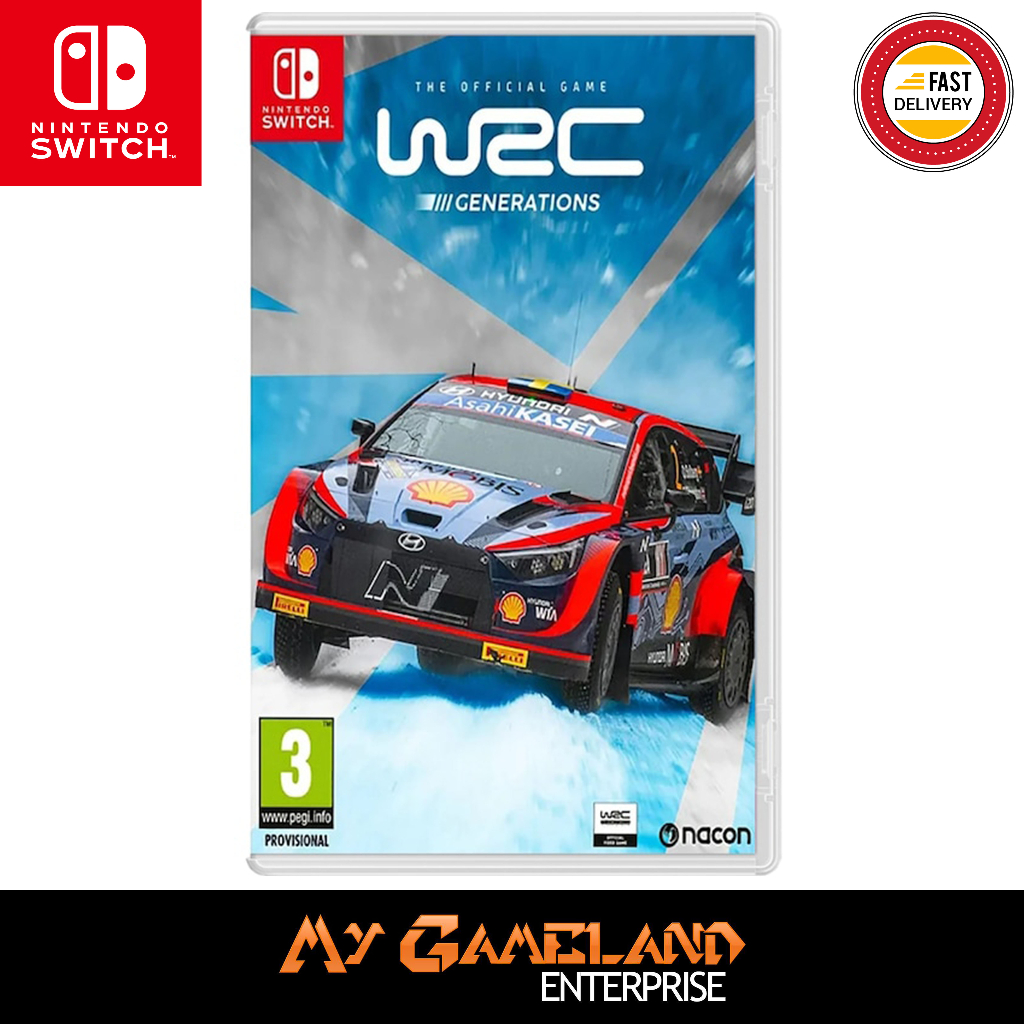 Nintendo Switch WRC Generations (EU)(English/Chinese)(BRAND NEW ...