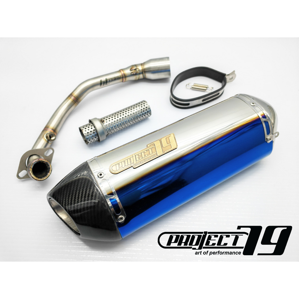 Project79 Exhaust WMOTO XDV250 XDV Ekzos Full System Tabung Muffler ...