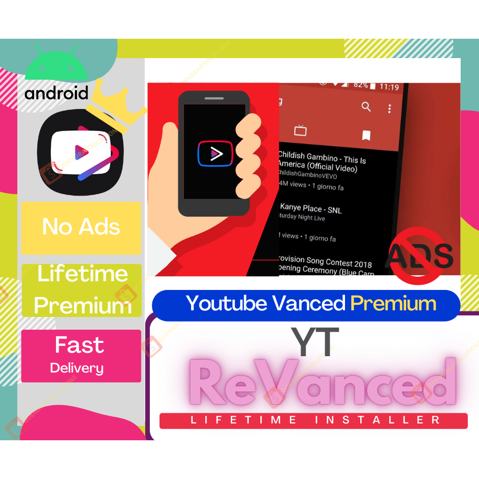 Youtube YT Vanced Revanced MOD: Premium Unlocked | Android 🔥𝟮𝟬𝟮𝟯🔥 ...