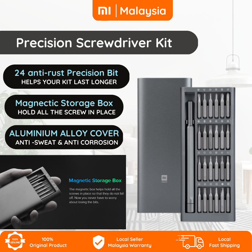 Xiaomi Precision Screwdriver Kit | Optimised, minimalist design for all ...