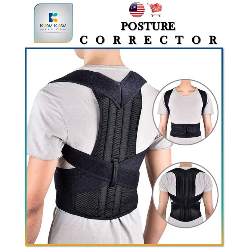 𝐊𝐊𝐒 𝐏𝐨𝐬𝐭𝐮𝐫𝐞 𝐂𝐨𝐫𝐫𝐞𝐜𝐭𝐨𝐫 🚚 Back Support Shoulder Adjustable Brace Waist ...