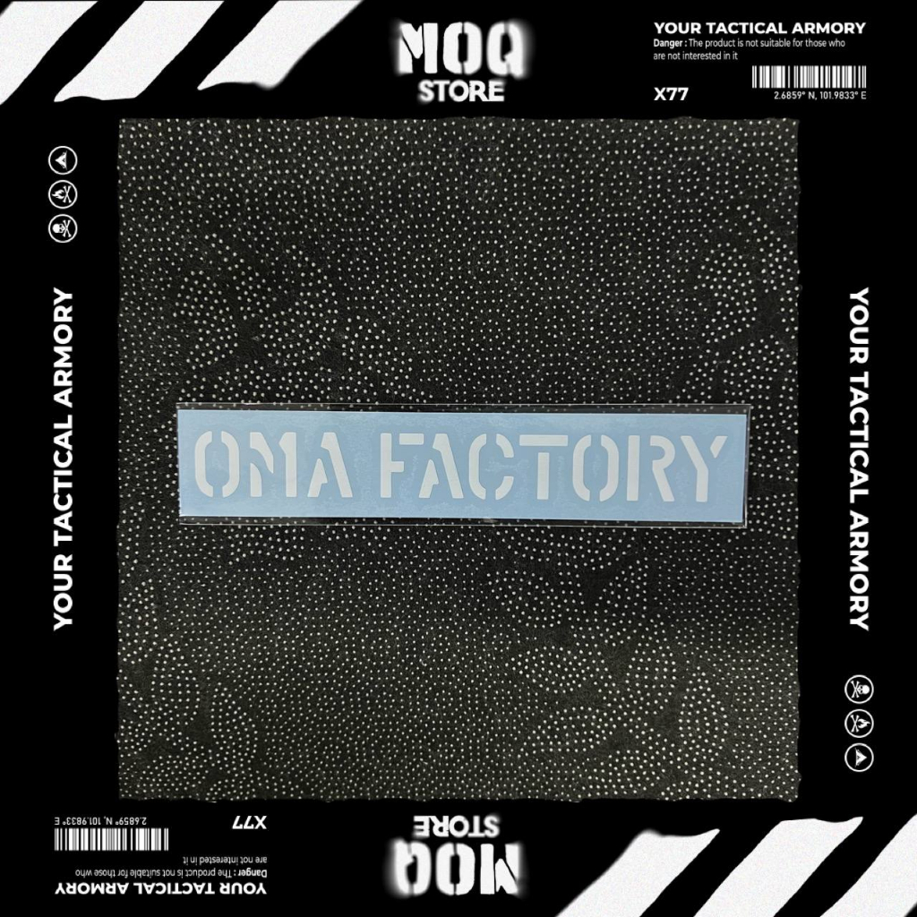 ORIGINAL OMA FACTORY DECAL STICKER LARGE | Shopee Malaysia