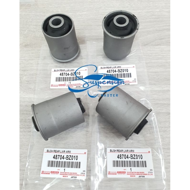 11PC REAR LOWER ARM BUSH/UPPER ARM LATERAL BUSH TOYOTA AVANZA F601/F602 ...