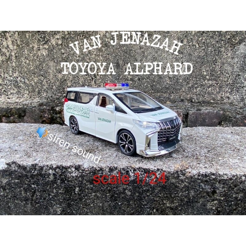 VAN JENAZAH TOYOTA ALPHARD 1/24 | Shopee Malaysia