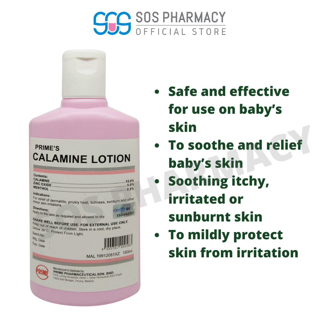 Prime's Calamine Lotion (150ml) | Shopee Malaysia