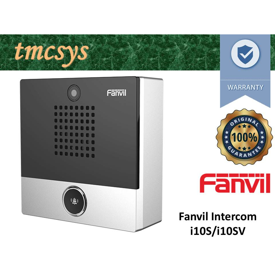 Fanvil HD Audio/Video Intercom i10S/i10SV | Shopee Malaysia