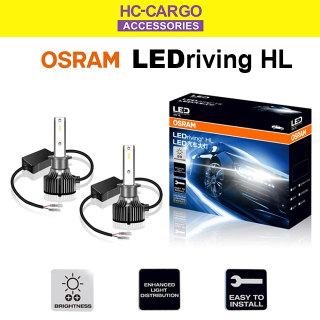 OSRAM 25W LED riving XLZ New Upgrade GEN LED Fog & Head Lamp Car Light ...