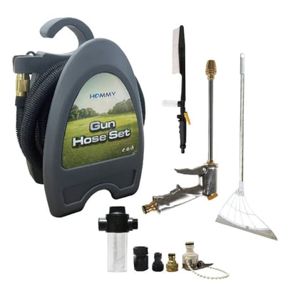 Hommy Gun Hose Set 2.0 High Pressure Nozzle/ Sprinkler For Home, Car ...