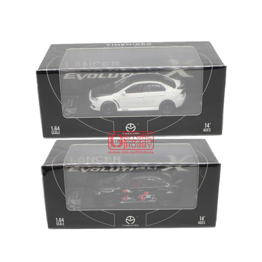 TIME MICRO 1/64 MITSUBISHI LANCER EVO X | Shopee Malaysia