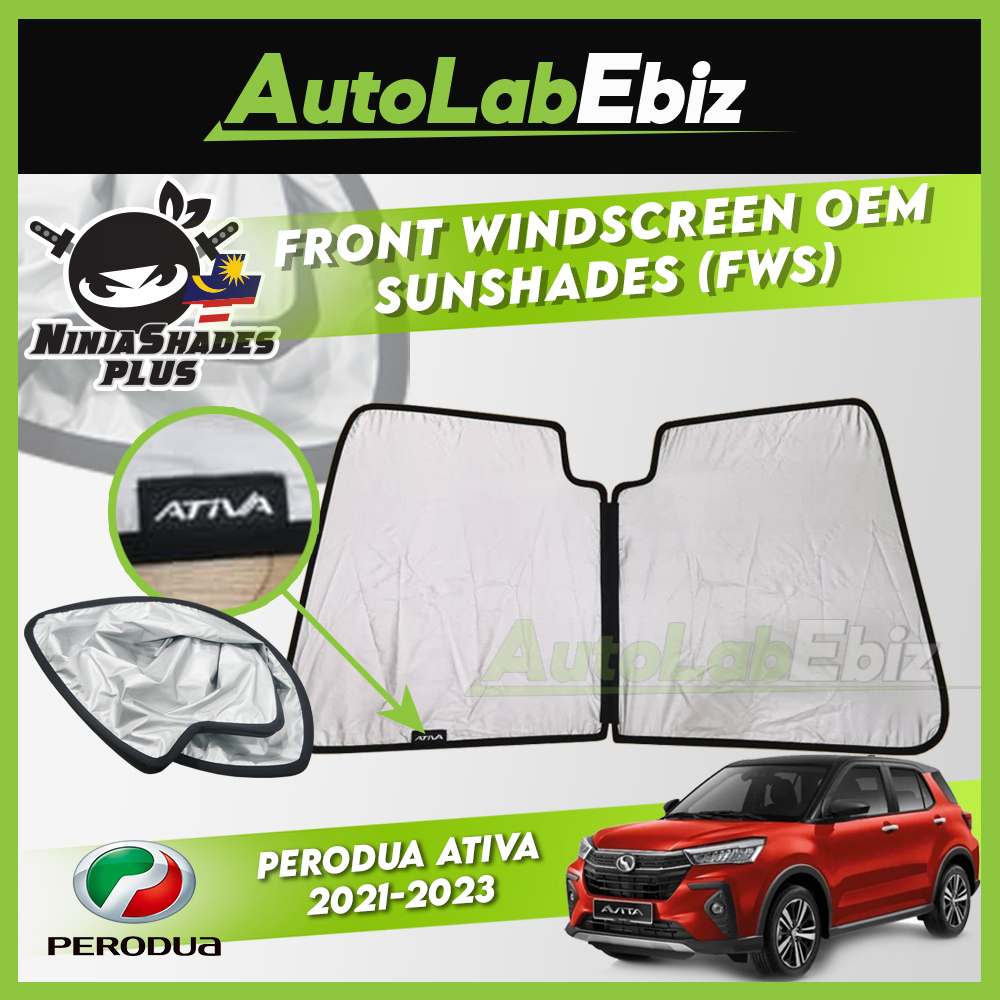 Perodua Ativa 2021-2023 NinjaShades Plus Front Windscreen OEM Sunshades ...