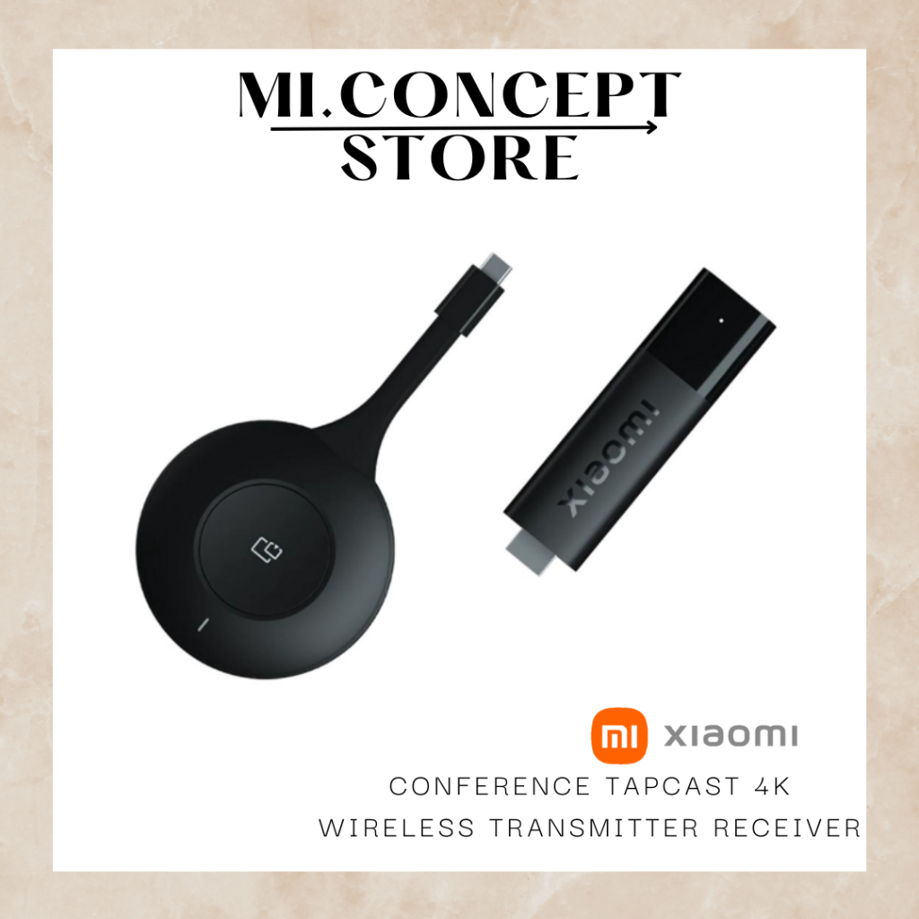Xiaomi Conference Tapcast 4K Wireless Transmitter Receiver | Shopee ...