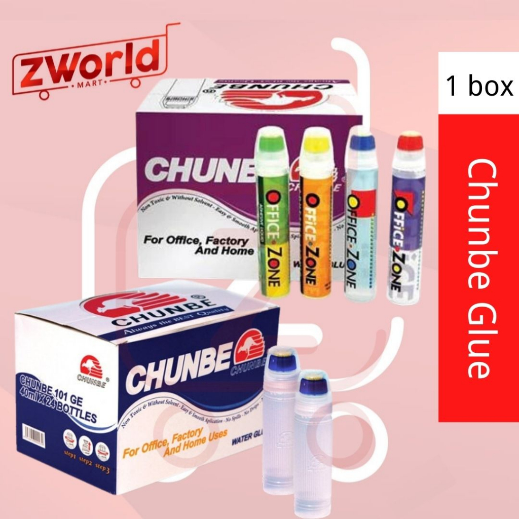 Chunbe 106 Glue 1 Box (24pcs) & 101 Glue 1 Box (24pcs) | Shopee Malaysia