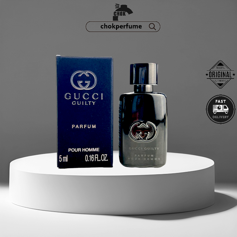 GC Guilty Pour Homme Parfum 5ml Perfume Miniature (M) | Shopee Malaysia