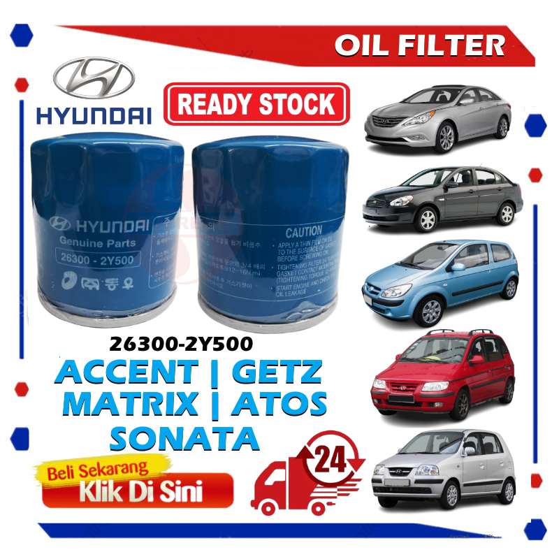 S2U Oil Filter Kia Hyundai Forte Spectra Atos Elantra Getz Carens Citra ...