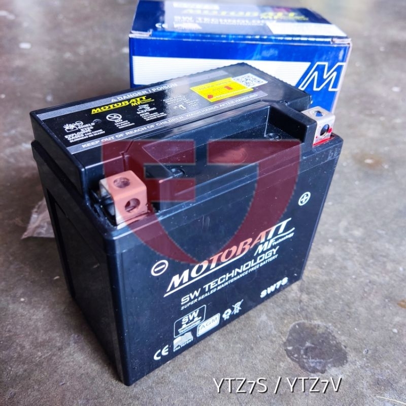 MotoBatt SW7S YTZ6V Battery for Nmax V2 / RSX / ADV150 | Shopee Malaysia