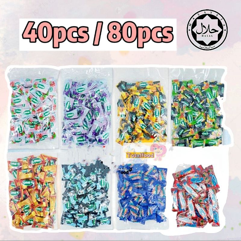 80pcs Jack'n Jill Cloud9 Dynamite Candy[Strawberry/Blueberry/Butter ...