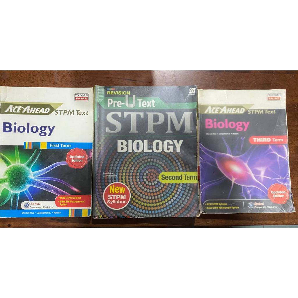 STPM BIOLOGY 2nd Hand | Shopee Malaysia