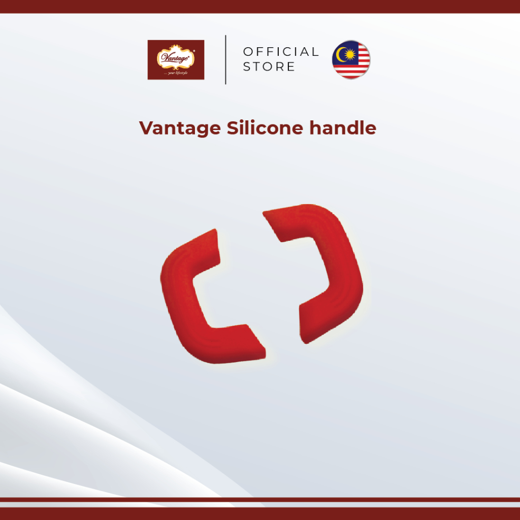 Vantage 2pcs/pair Silicone Pot Handle (for Pot/wok Size 20cm, 24c, 28cm ...
