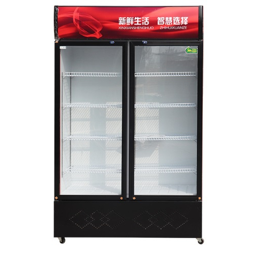 3 SIZE Commercial Fridge Freezer Chiller Soft Drink Refrigerator Glass ...
