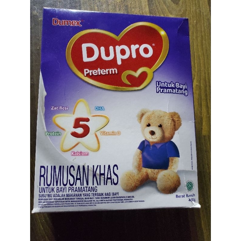 DUPRO PRETERM - susu rumusan khas untuk bayi pramatang- expired 2 April ...