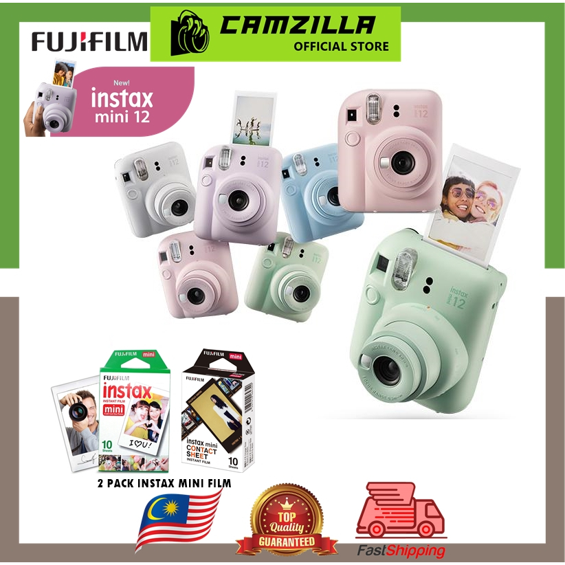 FUJIFILM INSTAX MINI 12 Instant Film Camera | Shopee Malaysia