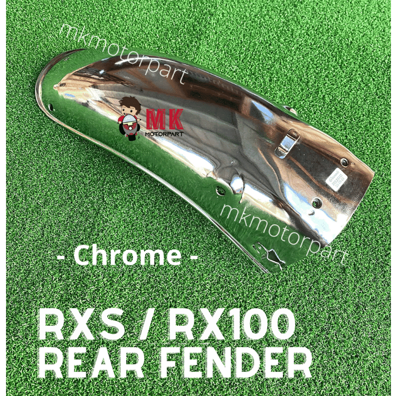 REAR FENDER Yamaha RXS / RXS115 / RX100 Mudguard Belakang CHROME ...